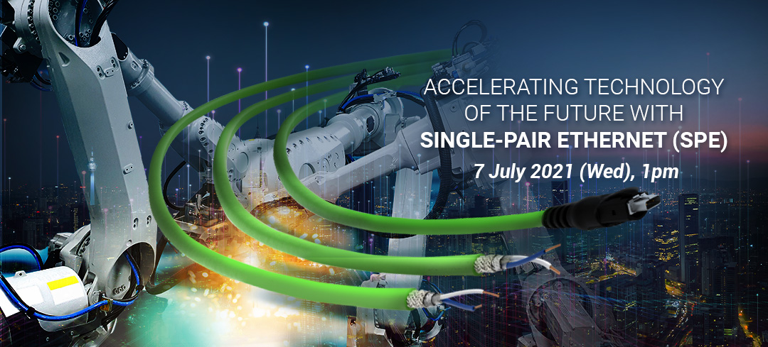 Accelerating technology of the future with Single-pair ethernet (webinar)