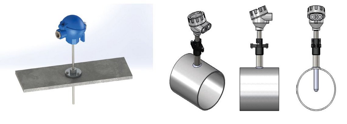 Adjustable flanges