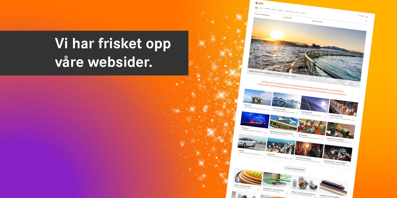 LAPP Norway - Reliably Connecting the World