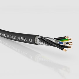 ÖLFLEX® hybrid cable for permanently moved applications, UL/cUL AWM