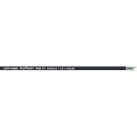 Coaxial RGB cable with low-attenuation, for connecting colour monitors