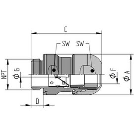 SKINTOP® HYGIENIC / SKINTOP® HYGIENIC-R, cable gland for hygienic ...
