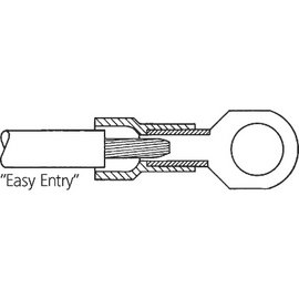 Insulated cable lugs