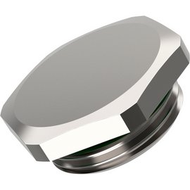 SKINDICHT® BL-M, nickel-plated brass blind plugs
