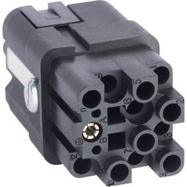 EPIC® Rectangular connector housing, hood, straight cable entry, EMC ...