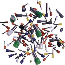 Conductor end sleeves with insulation, according to DIN or German ...